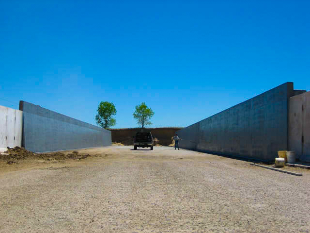plain silage pit - Geoff Miller